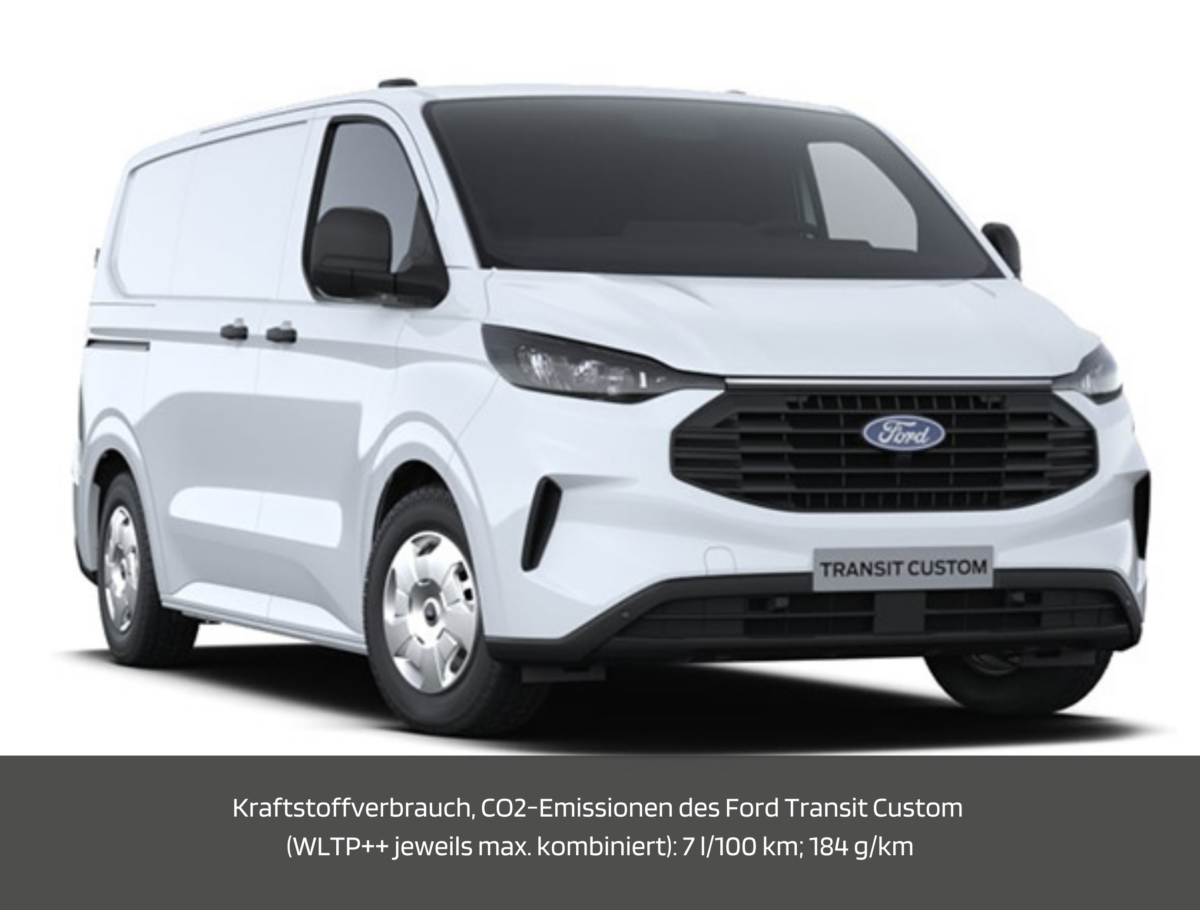 Der Ford Transit Custom | Jetzt im » Autohaus Zwerger